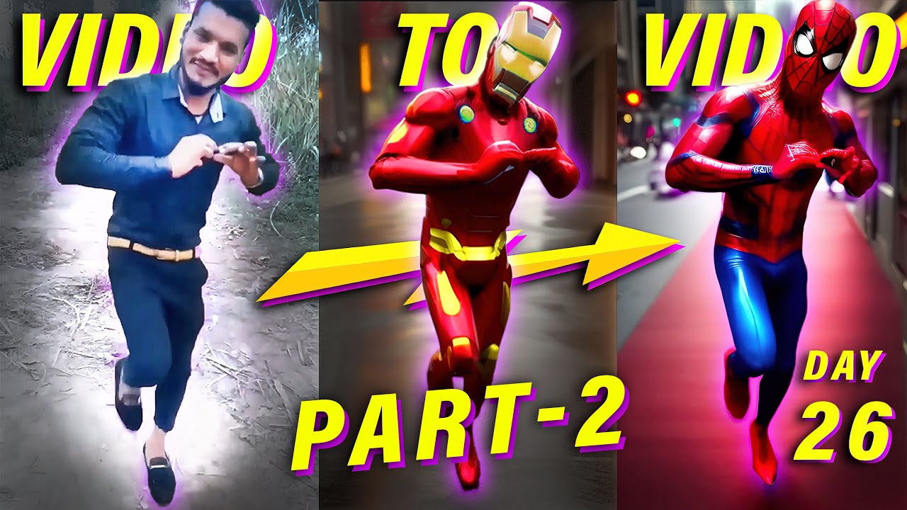 Video To Video Ai Using Comfyui Part 02 75 Hard Day 26 Youtube