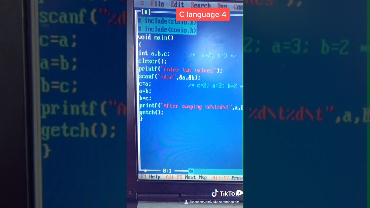 Basic C Program For Beginners 4 Youtube