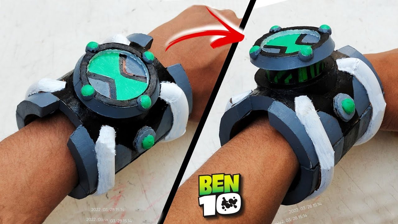 How To Make Ben 10 Classic Omnitrix With Cardboard Original Omnitrix