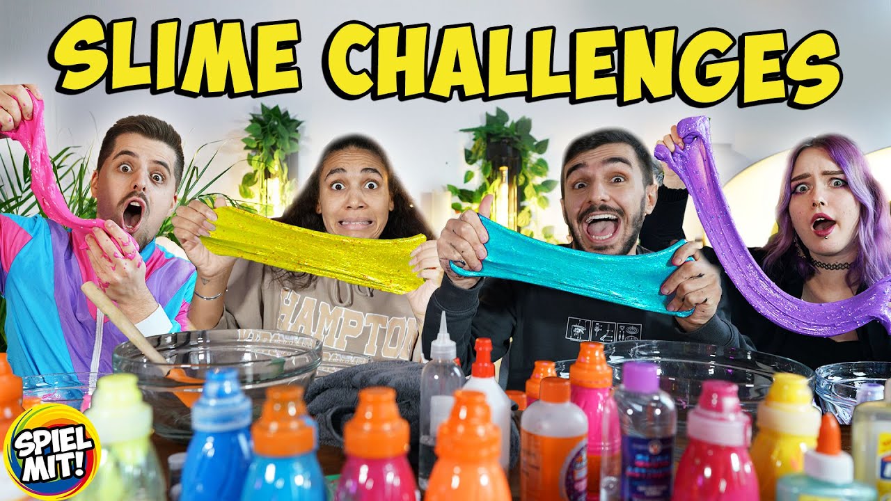 Die Besten Slime Challenges Von Spiel Mit Mir Youtube