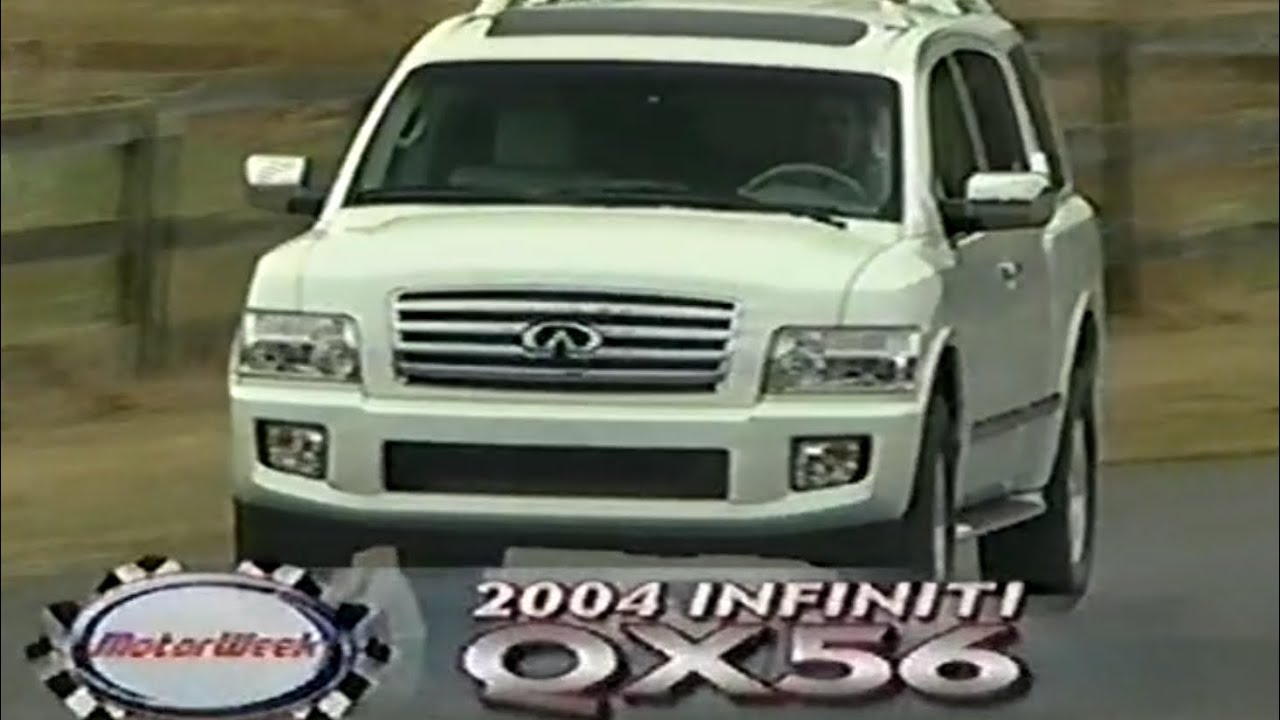 2004 Infiniti Qx56 Nissan Armada Ja60 Motorweek Retro Youtube