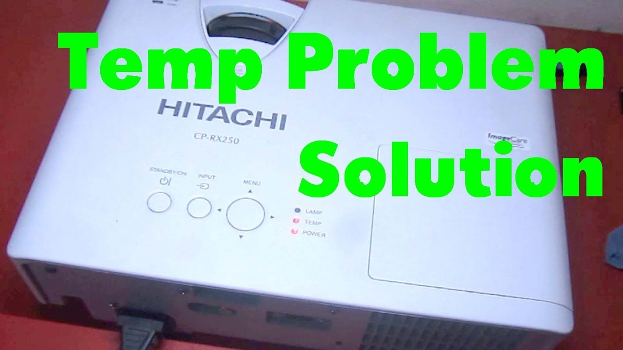 Projector Temp Problem Solution Youtube
