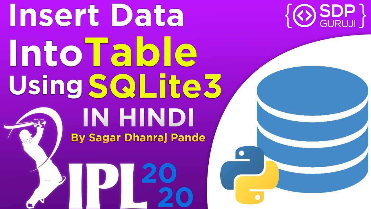 Insert Data Into Table Using Sqlite3 3 Insert Data In Database
