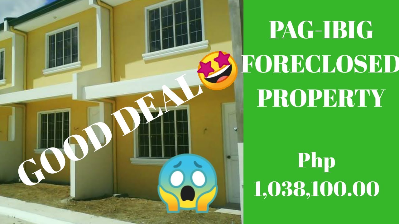 Pagibig Foreclosed Properties Holiday Homes Batch 15034 Acquired