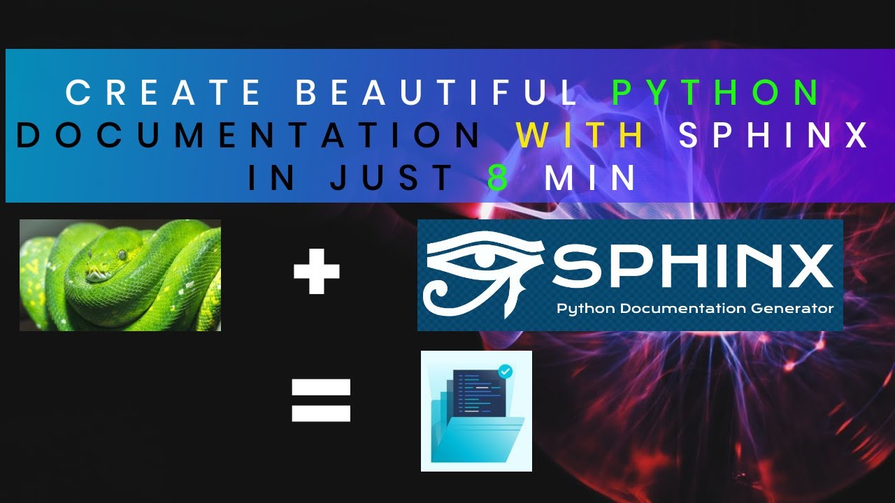 Documenting Python With Sphinx At Amy Kates Blog