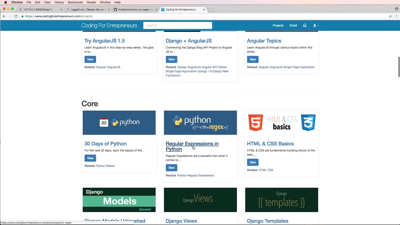 Django Tutorials Views 011 Detail View Youtube