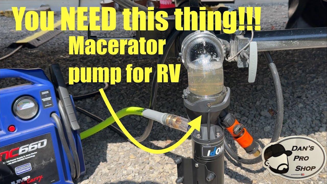 Macerator Pump For Your Rv Install And How To Must Have Youtube