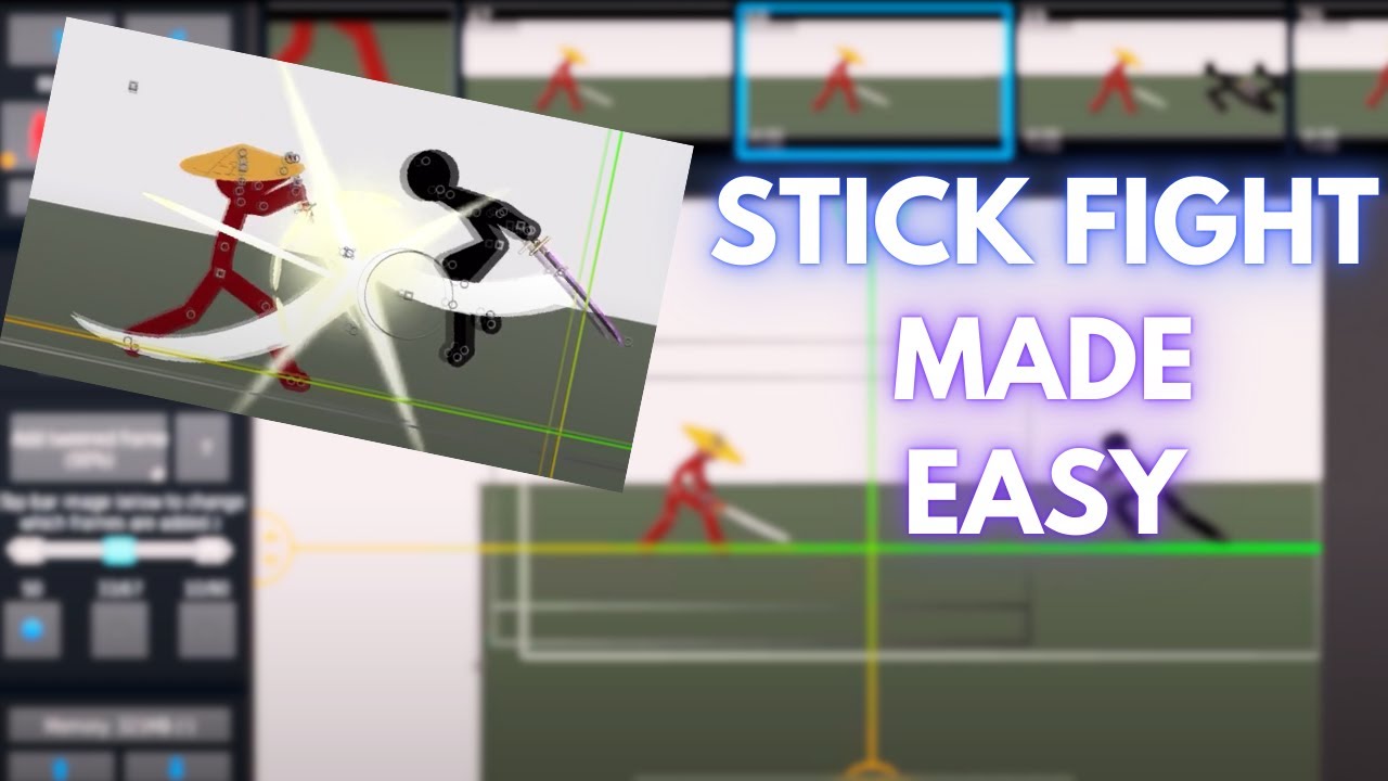 Stick Nodes How To Create A Stick Fight Animation Easy Youtube