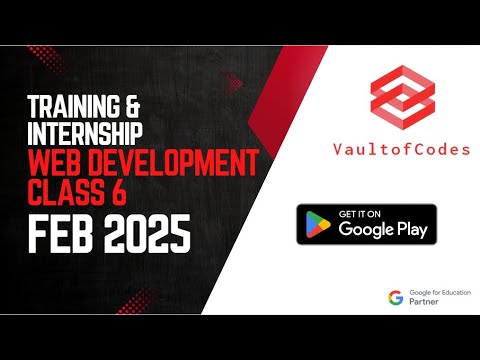 Web Development Class 6 Javascript Part 2 Vaultofcodes Youtube