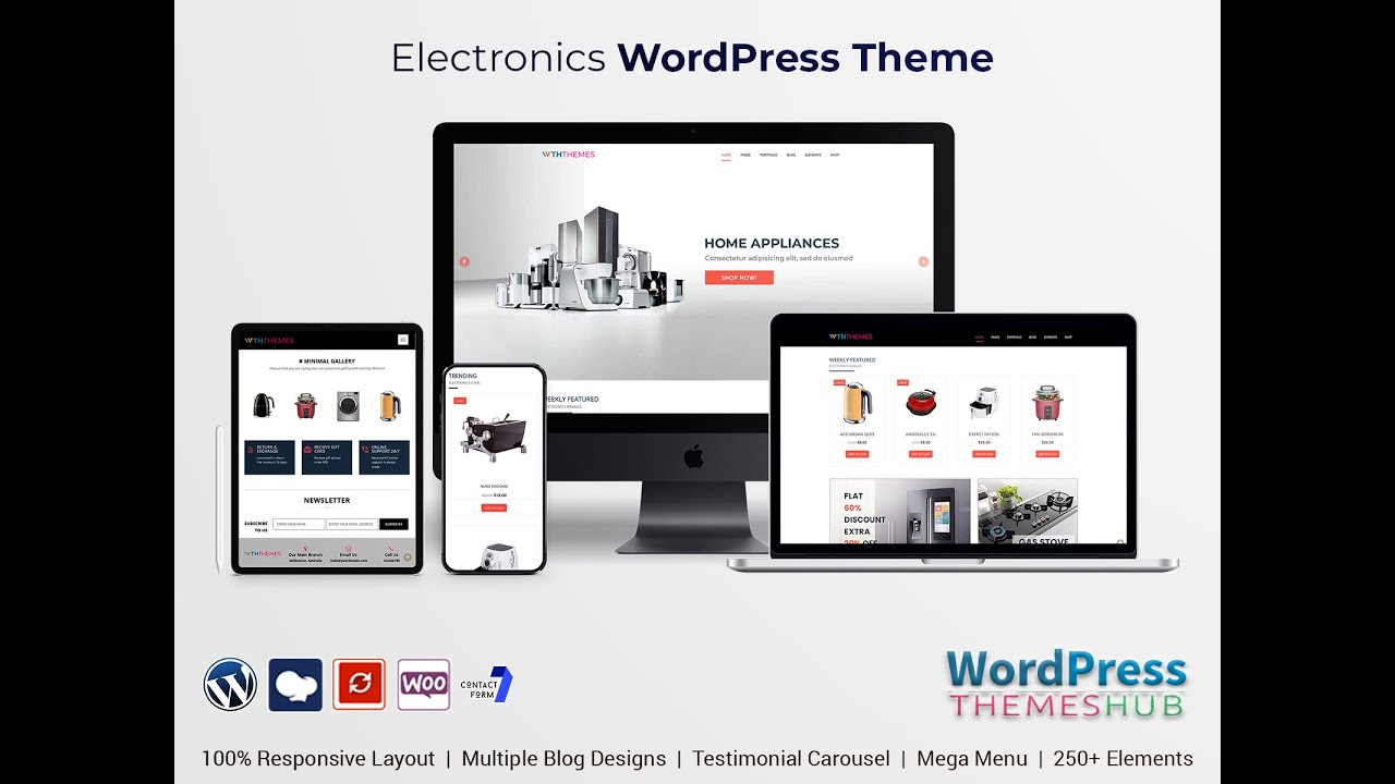 Electronics Wordpress Theme Youtube