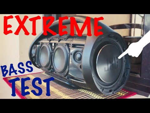Jbl Boombox Extreme Bass Test Youtube