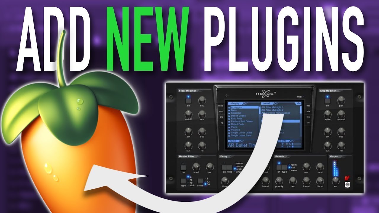 Fl Studio Install Plugins How To Install A Vst In Fl Studio 20 Youtube