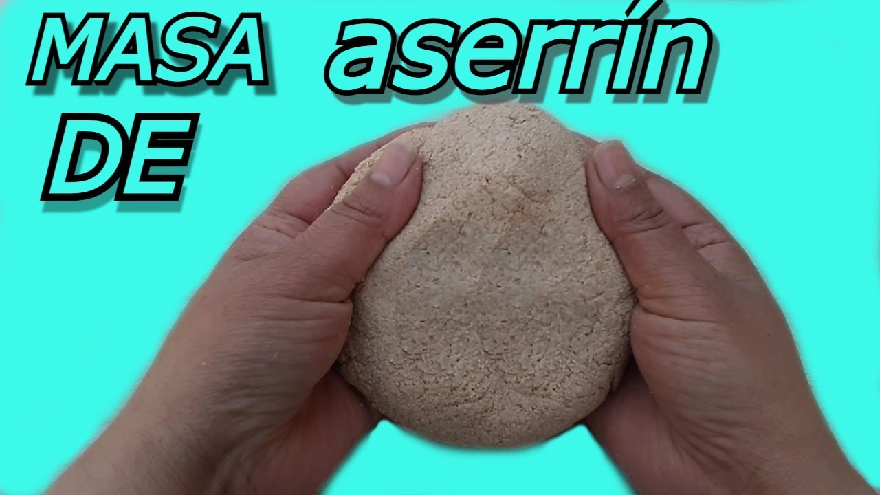 рџ Mira Como Hacer Masa O Arcilla De Aserrгќn De Madera Para