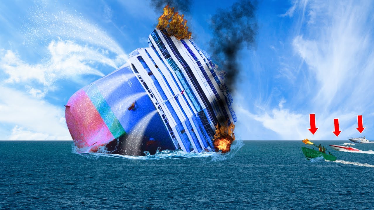 When Somali Pirates Try To Attack Gigantic Cruise Ship Then This