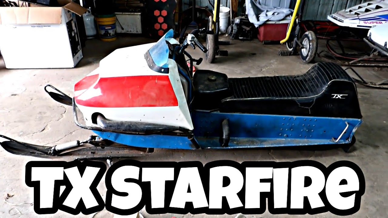 1972 Polaris Tx Starfire 440cc Triple Factory Race Sled Youtube