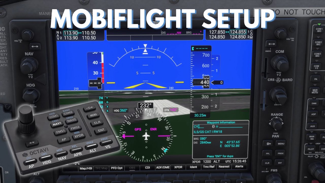 How To Setup Mobiflight For Msfs 2024 With The Octavi Ifr 1 Youtube