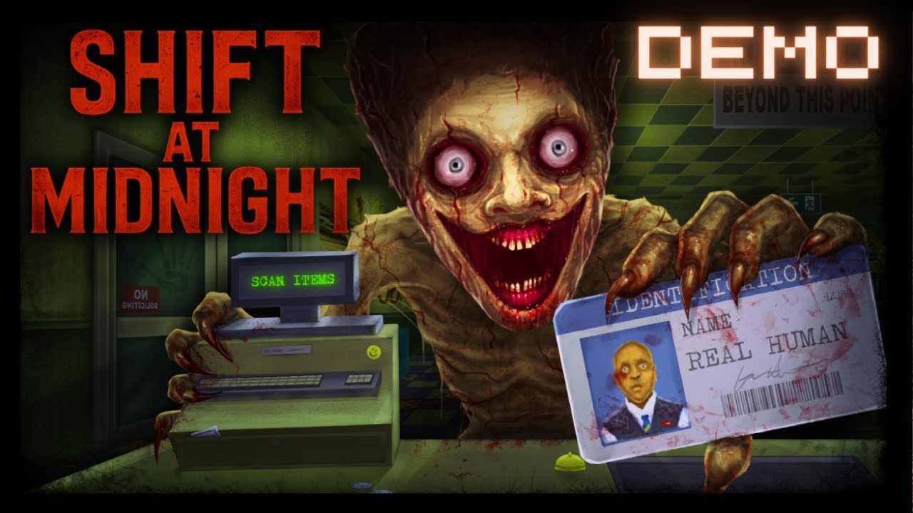 Shift At Midnight Demo Fun New Retro Horror Game Pc Youtube