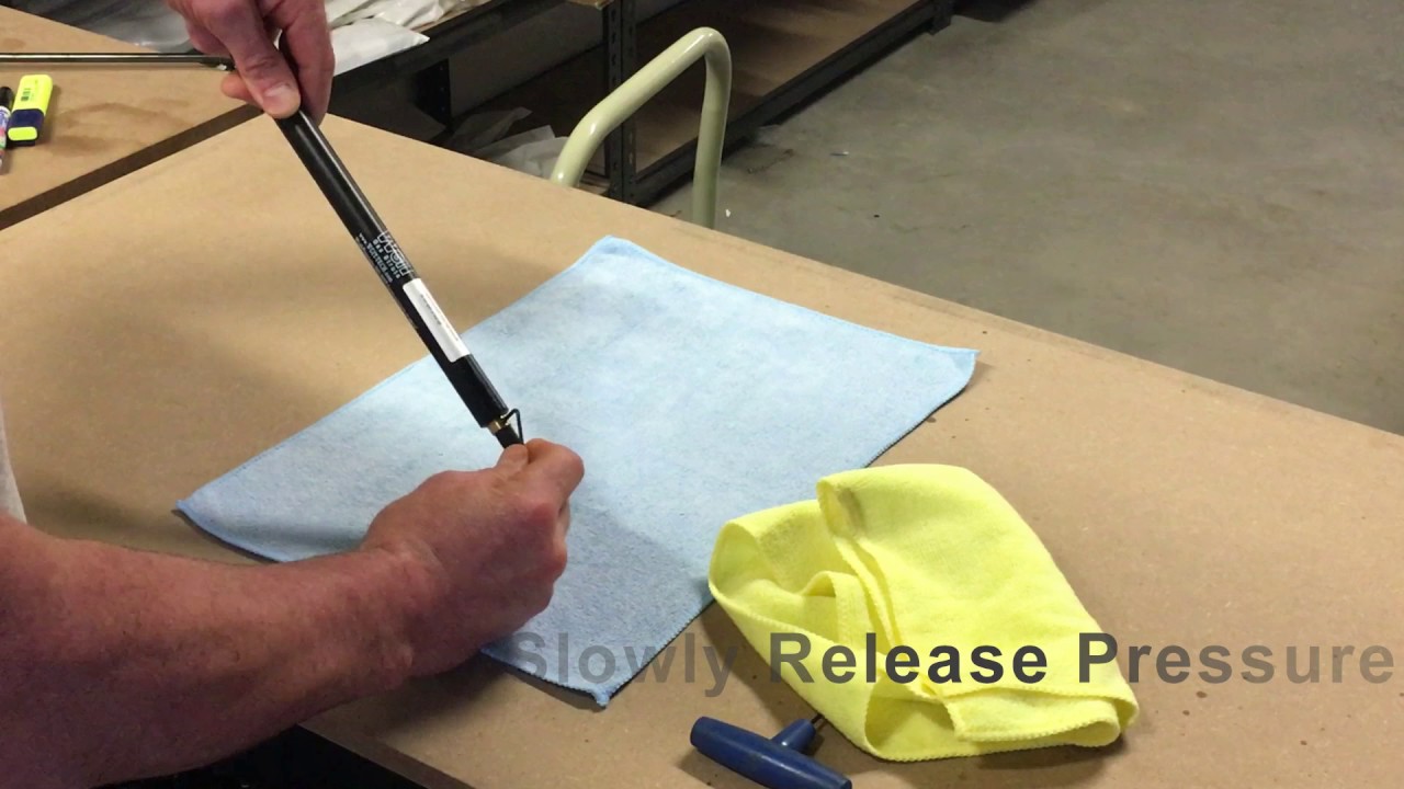 Wgit Adjustable Gas Strut With Pressure Release Youtube