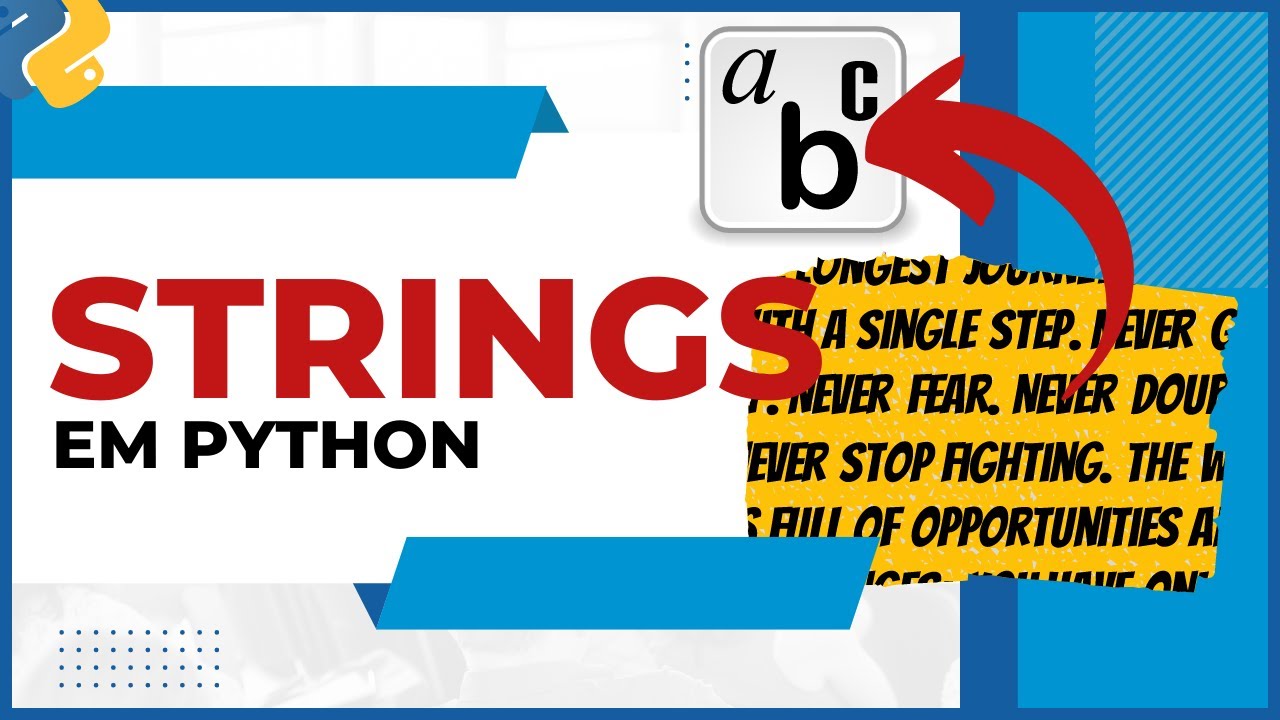 Como Usar Strings Em Python Youtube