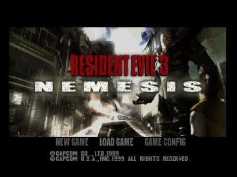 Resident Evil 3 Nemesis Psx Intro Youtube