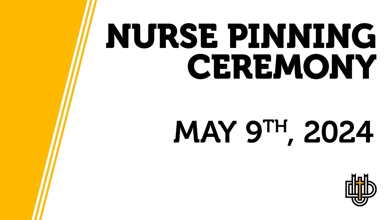 Nurse Pinning Ceremony Youtube