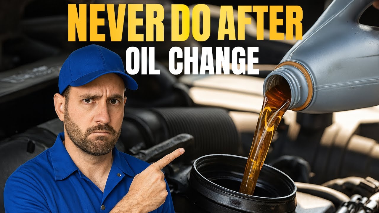Never Do This After An Oil Change Kills Your Engine Fast Youtube