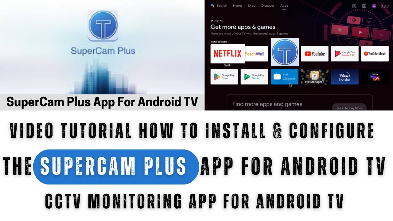 Supercam Plus For Smart Tv How To Install Configure Supercam Plus