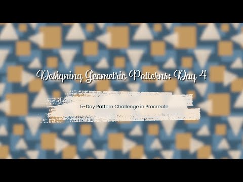 Vertical Stripe Pattern In Procreate Exploring Pattern Layouts Series