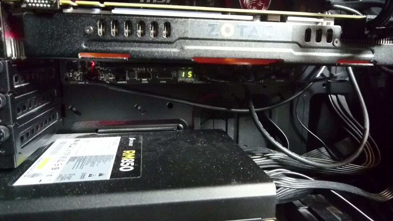 Msi Z97 Gaming 5 Debug Code Looping Youtube