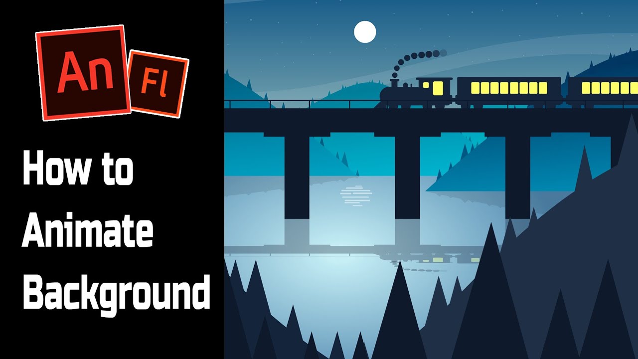 How To Animate Background In Animate Cc Adobe Animate Tutorial