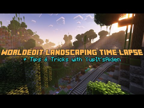 Minecraft Worldedit Landscaping Time Lapse Some Tips And Tricks