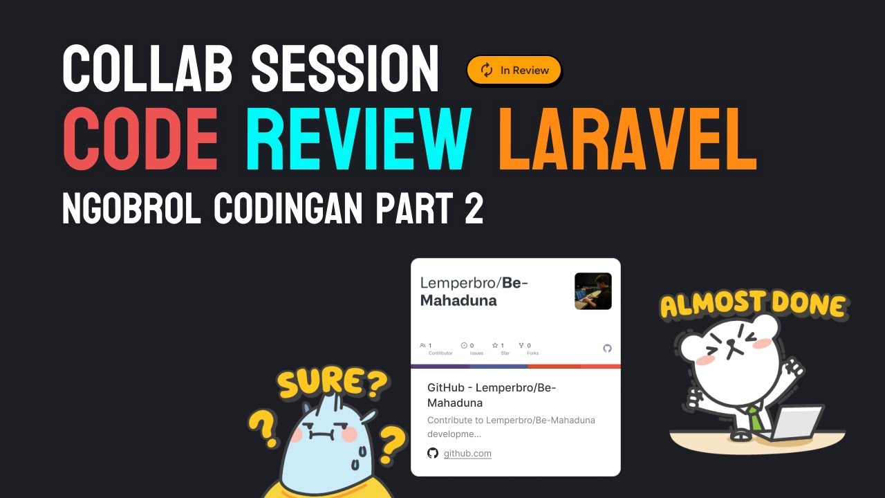 Seri Belajar Pemrograman Web Live Code Review Series Youtube