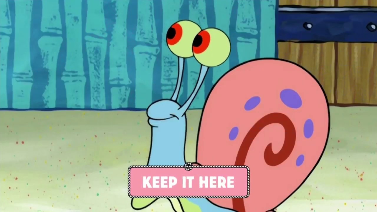 Gary Van Spongebob Grappig Spongebob Squarepants Meow
