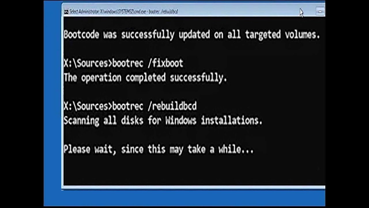 Fix Windows Server 2016 Master Boot Record Startup Repair Using Windows