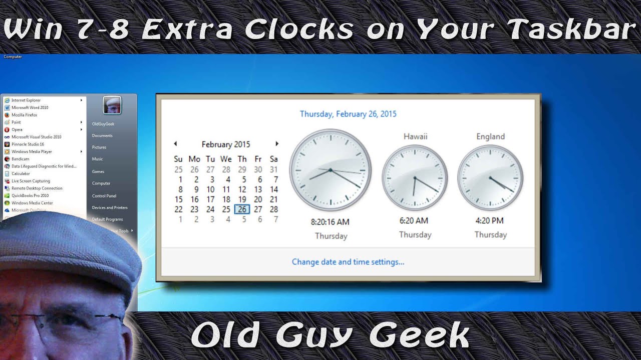 How To Set Analog Clock In Windows 10 Wmero