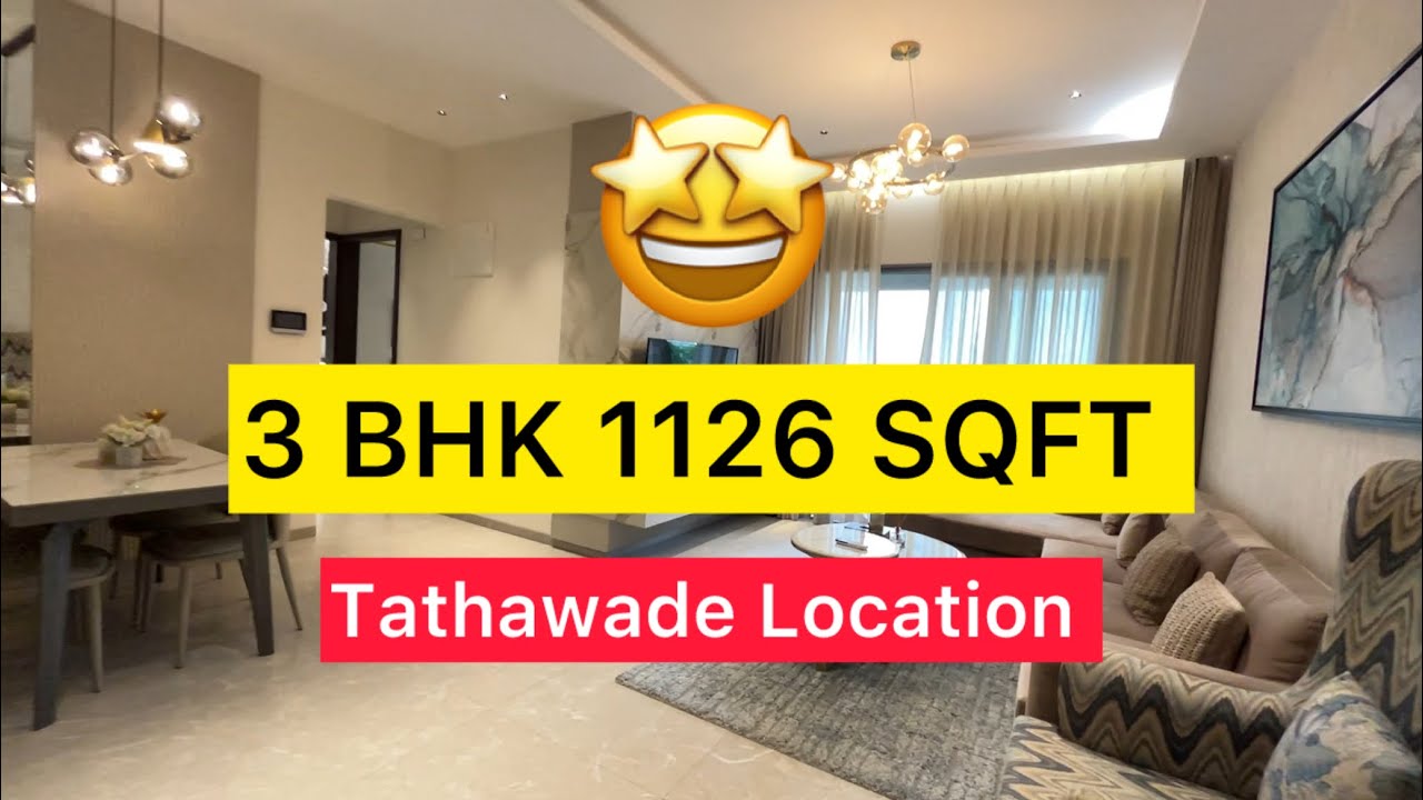 3 Bhk Flats In Tathawade Antalya Next Pick Point Properties Call