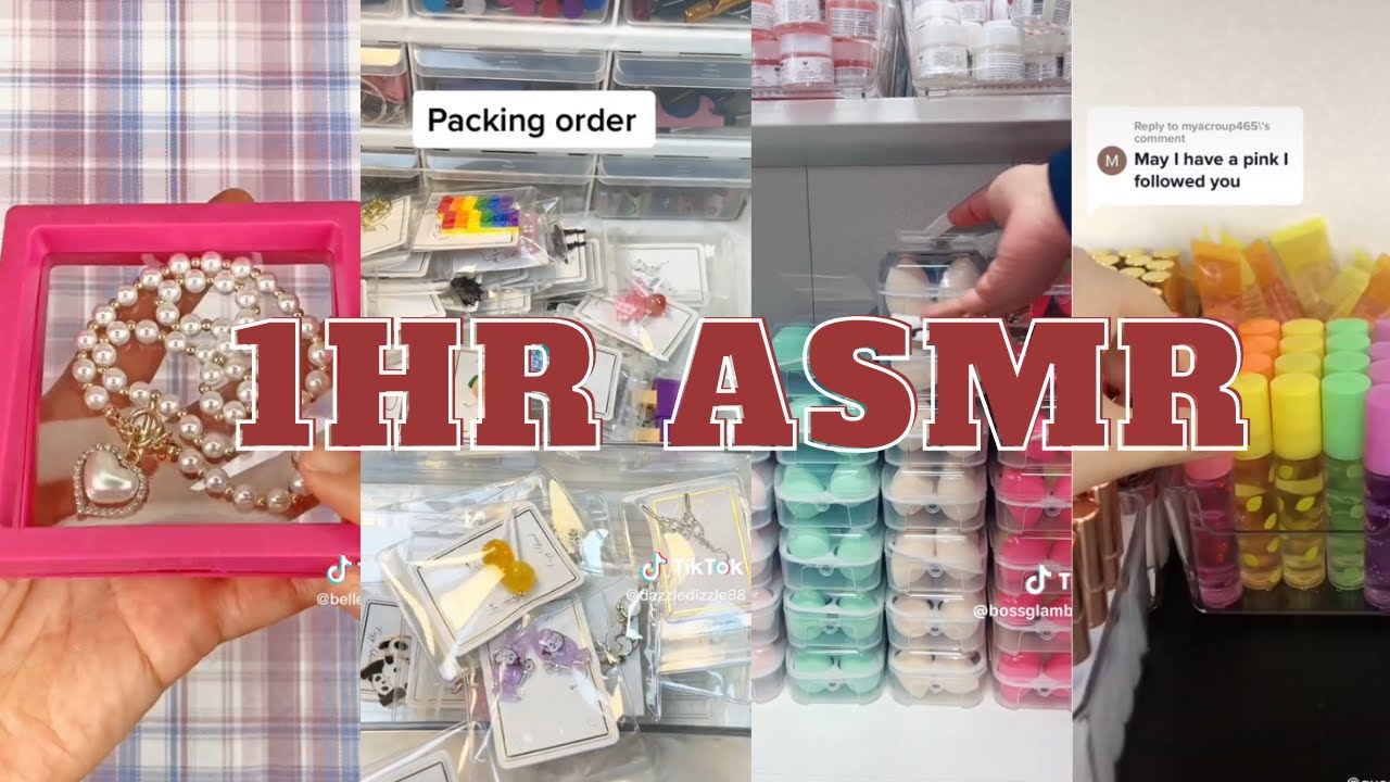 Asmr Packing Orders Longer Version 40 Youtube
