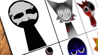 Drawing All Characters Incredibox Sprunki Normal Mode How To Draw ...