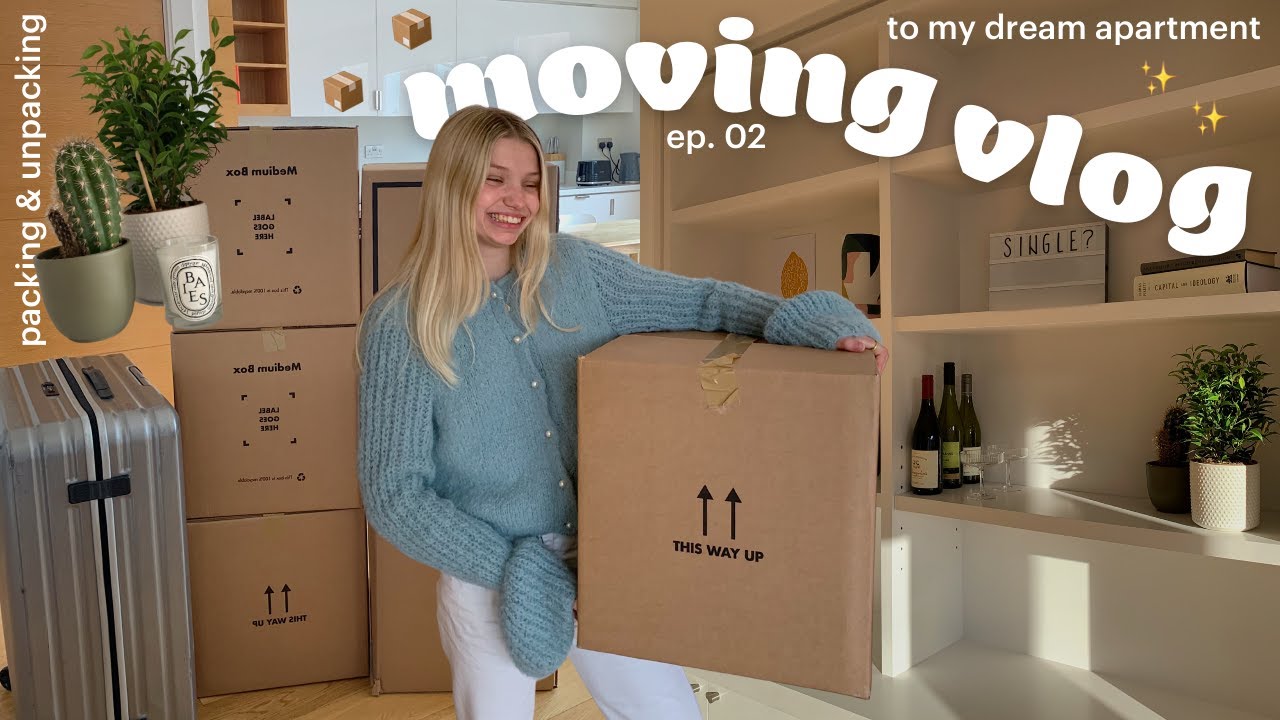 Moving Day рџ Moving Into My New London Flat Packing Unpacking