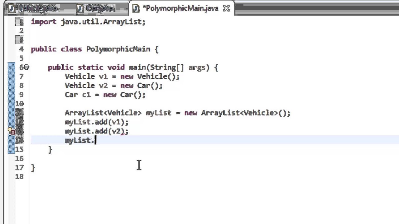 Java Benefits Of Polymorphism Youtube