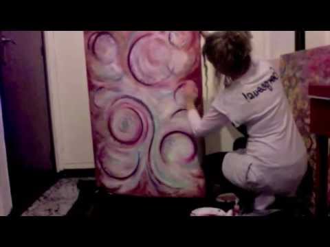 Cuadro Abstracto Facil De Hacer Imagui