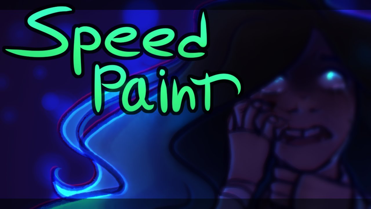 Drowning In Her Head Oc Speedpaint Content Warning Youtube