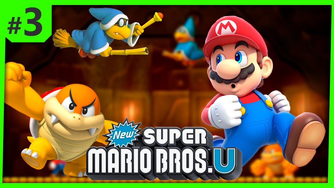 New Super Mario Bros U 3 Gameplay Wii U Youtube