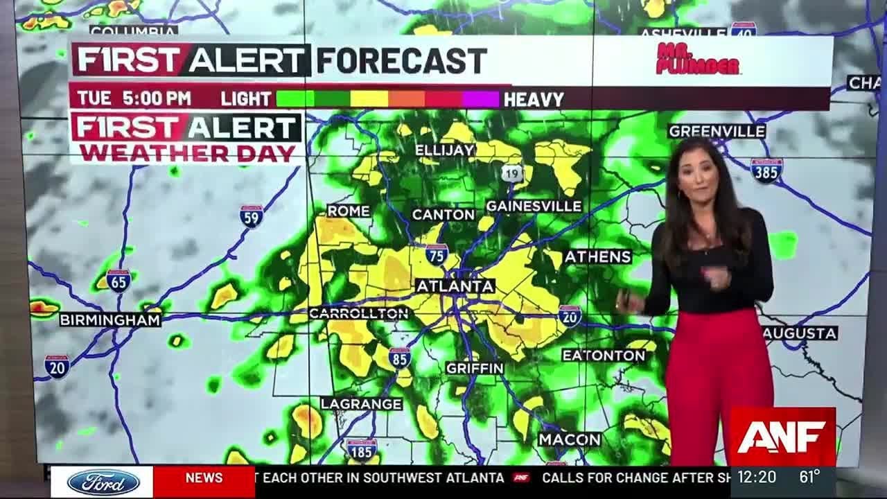 First Alert Forecast Several Rounds Of Rain This Week Youtube