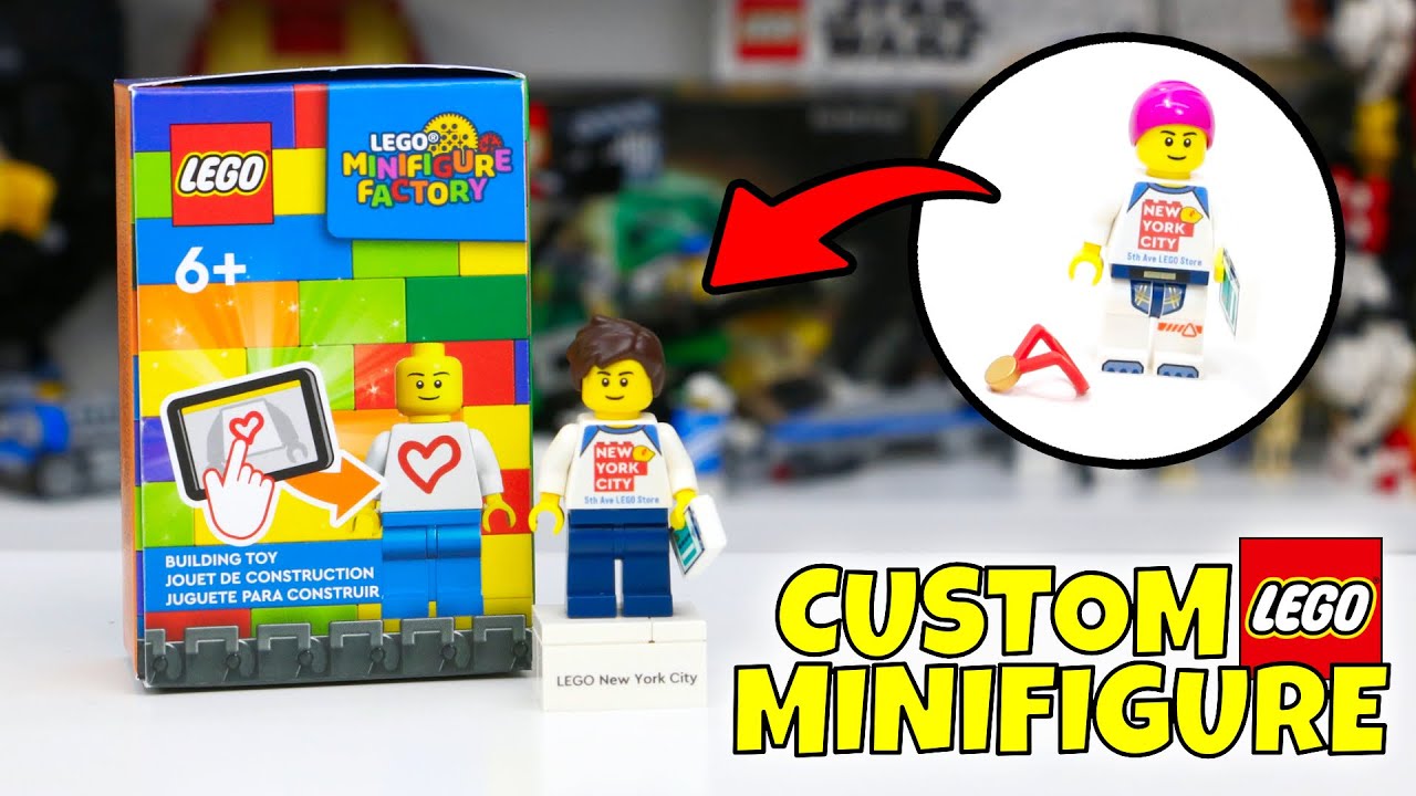 Custom Printed Lego Minifigure From The Minifigure Factory Review Youtube