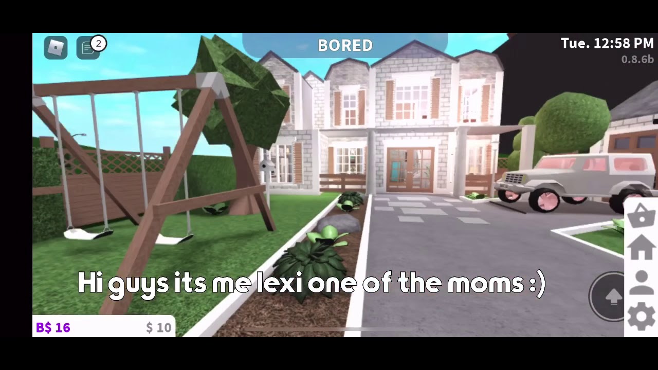 Bloxburg Roleplay House Tour Youtube