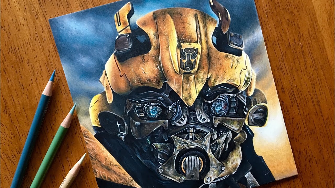 Drawing Bumblebee Timelapse Youtube