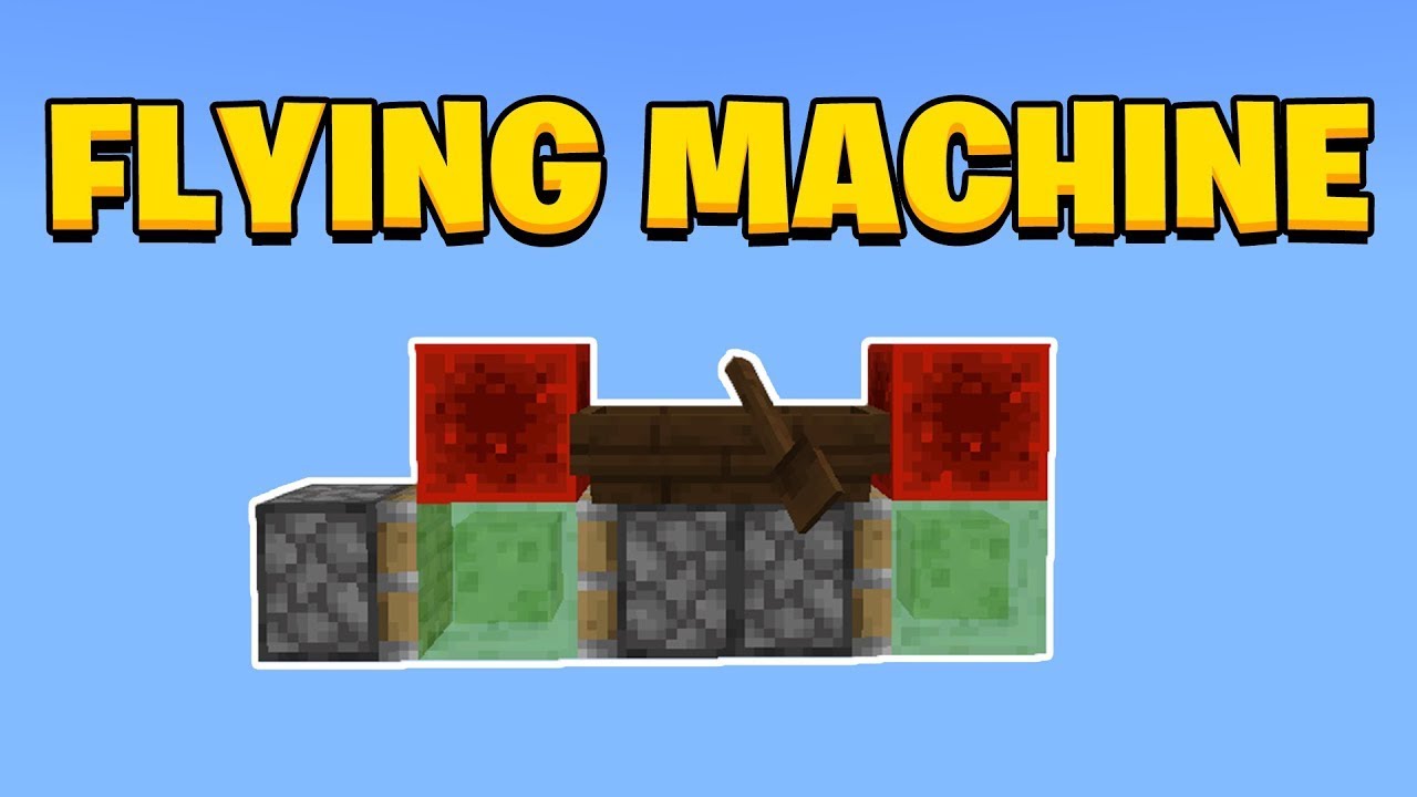 How To Make A Flying Machine In Minecraft 2025 Guide Create Build