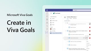 Create Objectives Key Results And Initiatives With Microsoft Viva Goals ...