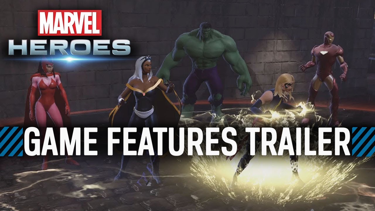 Marvel Heroes Game Features Trailer Youtube
